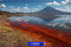 O misterioso Lago Natron na Tanzânia que transforma animais em "estátuas"